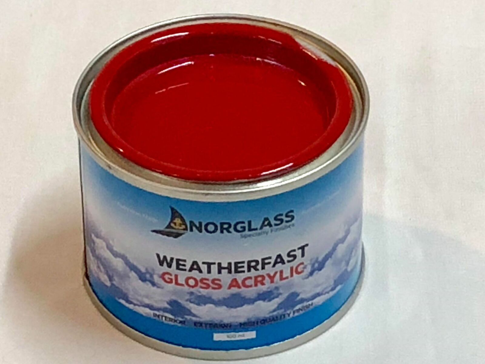 Norglass Weatherfast Gloss Acrylic Red
